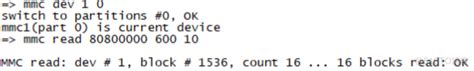 [i mx6ul] u boot 命令使用 五 emmc 和 sd 卡操作命令 xuejianqiang的技术博客 51cto博客