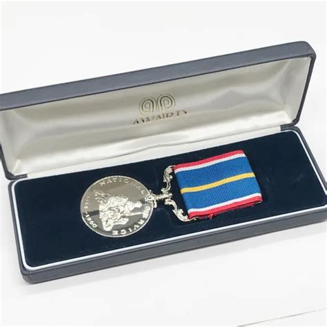 Vintage National Service Medal Royal Air Force Raf Officer Cadet Sk