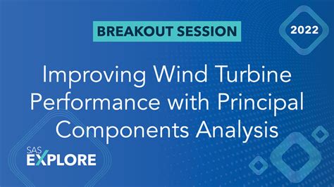 Improving Wind Turbine Performance With Principle Components Analysis