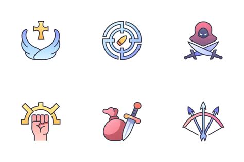 Rpg Icon Packs Free Download In Svg Png