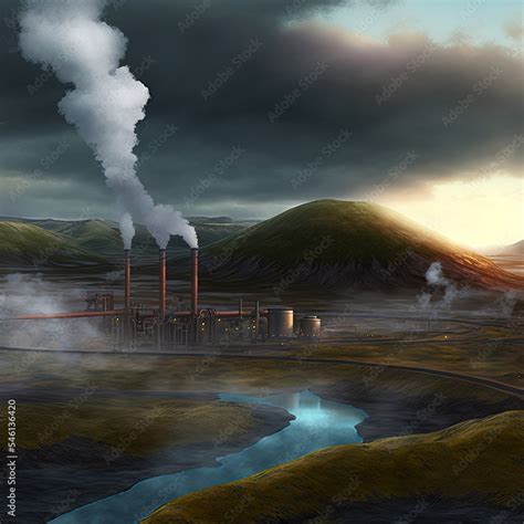 Geothermal Power Electrical Power Generated From Geothermal Energy