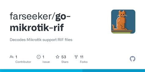 GitHub Farseeker Go Mikrotik Rif Decodes Mikrotik Support RIF Files