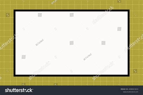 검정색 윤곽선 흰색 사각형의 격자 배경 스톡 일러스트 2098423033 Shutterstock