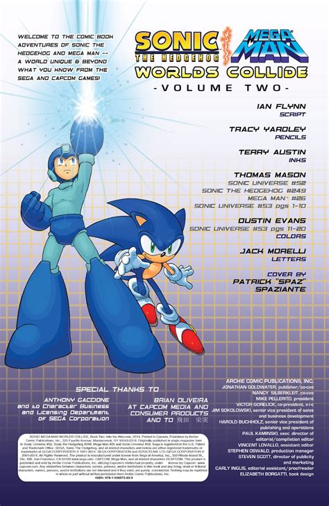 Sonic Mega Man Worlds Collide V2 Read All Comics Online