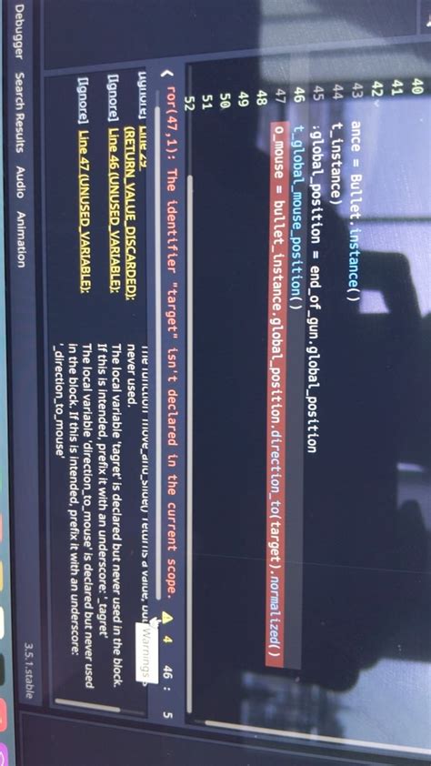 I Was Following Tutorial And It Gave Me An Error Rgodot