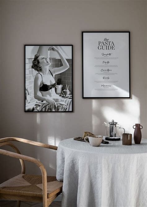 Постер Спагетти Постеры на стену для кухни интерьерные постеры в скандинавском стиле Стена
