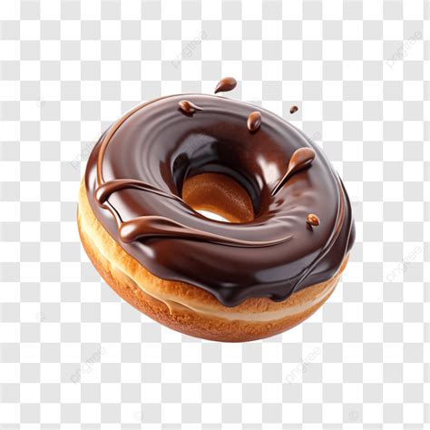공중에 떠 있는 스프링클이 달린 군침이 도는 초콜릿 도넛 초콜릿 도넛 도넛을 뿌리다 도넛 음식 Png 일러스트 및 이미지 에 대한 무료 다운로드 Pngtree