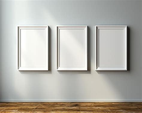 Premium Ai Image Picture Frame On Wall Background