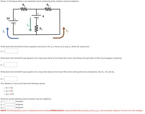 [solved] Shown In The Figure Below Is An Electrical Circuit