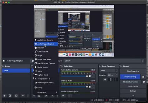 How To Record Desktop Audio On Mac With OBS Studio