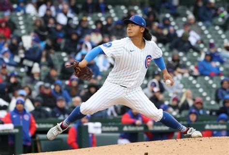 Chicago Cubs Place Left Hander Shota Imanaga On 15 Day Il