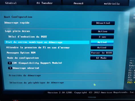 Boot Csm [résolu] Bios