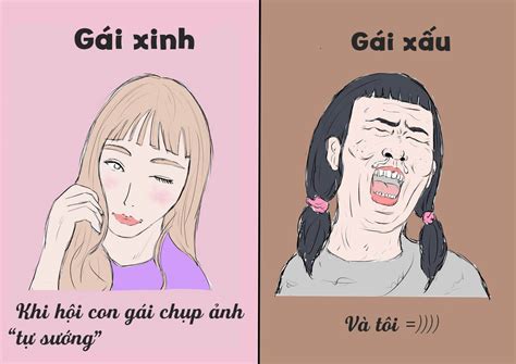 Những Sự Khác Biệt đau đớn Giữa Gái Xinh Và Gái Xấu