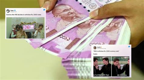 RIP RBI Withdraws Note From Circulation Netizens Give Hilarious Farewell Culture
