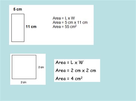 Mrs Blake Maths Area Of D Shapes