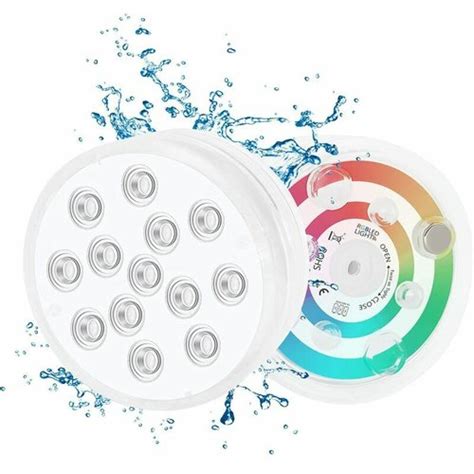 Lumières Submersibles Thsinde Led Multicolores Pour Spa Et Piscine Avec