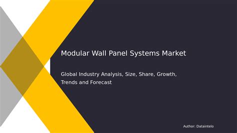 Modular Wall Panel Systems Market Report Global Forecast From 2025 To