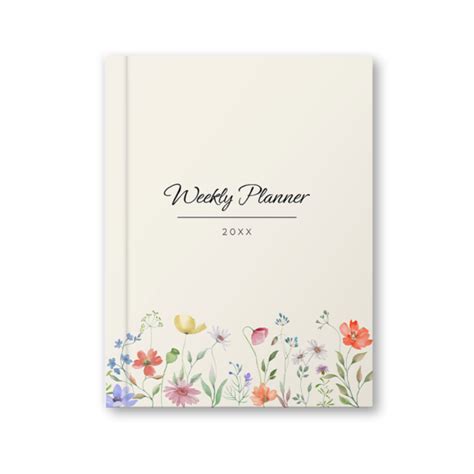Floral Border Planner Planner