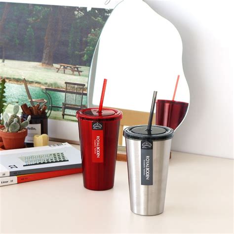 텀블러·빨대·컵소품 리퍼 메리 트래블 빨대 텀블러 480ml 1p 휴대용 보온 보냉 여름 선물 시원한 오늘의집 쇼핑