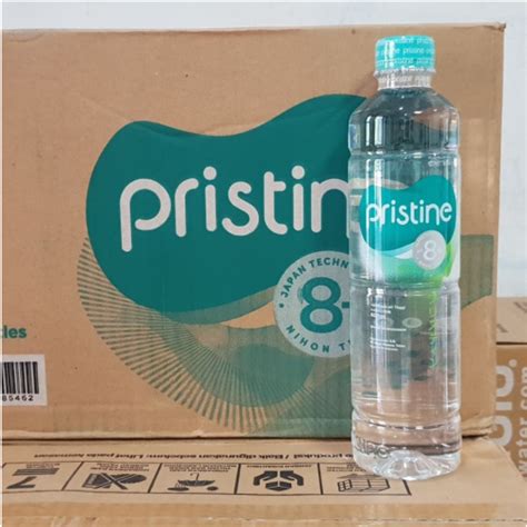 Jual Pristine PH 8 600ML Air Mineral Kemasan Dus Isi 24 Botol Shopee