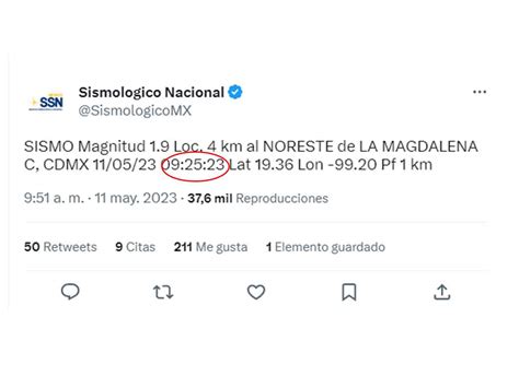 Alerta En Cdmx Nuevo Sismo Se Siente En Cdmx