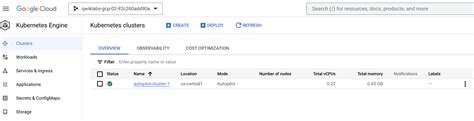 Deploying GKE Autopilot Clusters From Cloud Shell Google Cloud Skills Boost