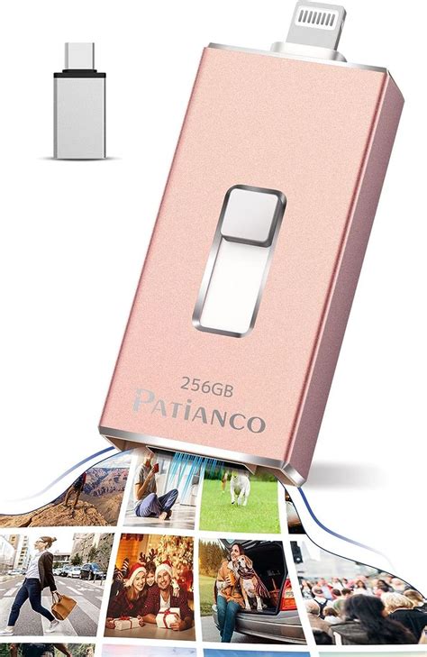 Apple MFi Certified Photo Stick For IPhone USB Flash Drive For IPhone Thumb Drive 256GB IPhone