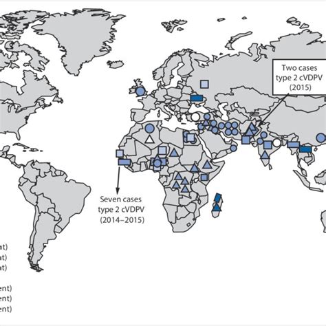 Number Of Circulating Vaccine Derived Poliovirus Cvdpv Cases