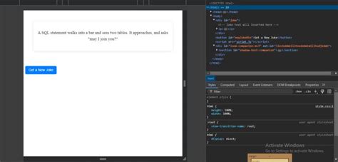 Harsimran Singh On Linkedin Today I Created A Simple Webpage For A Random Joke Generator