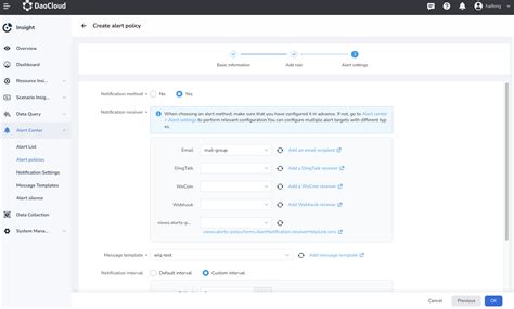 Alert Rules Daocloud Enterprise