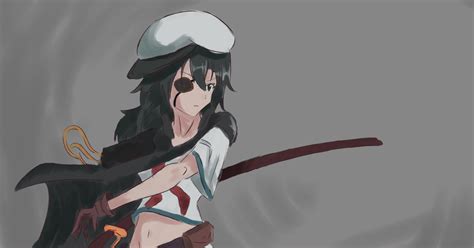 艦隊これくしょん 木曾 風櫻のイラスト Pixiv