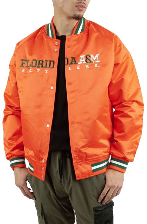 Mitchell And Ness Famu Satin Varsity Jacket Stjksc19071 Famoran Karmaloop