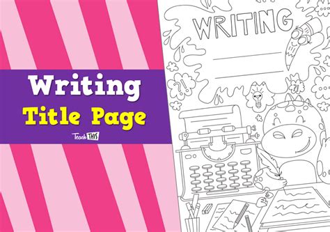 Title Page Writing Teacher Resources And Classroom Games Teach This