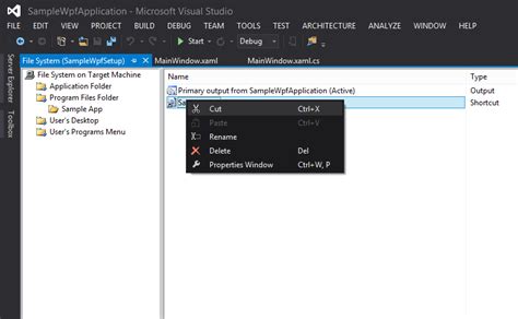 How To Build Wpf Project With Setup File Installer Project