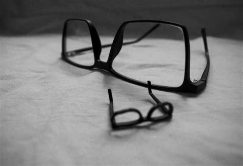 Premium Photo Close Up Of Eyeglasses On Table
