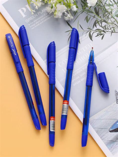 5pcs Minimalist Ballpoint Pen Shein