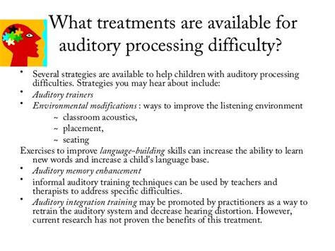 Types Of Auditory Processing Disorder Atlantaaslo
