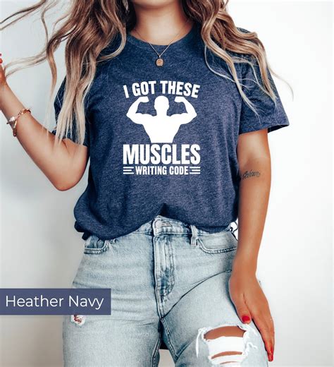 Coding Shirt Muscle Flex Css Coding And Fitness Shirt Computer Coder Programming Developer