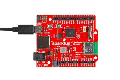 Quick Start Sparkfun Iot Redboard Rp2350 Hookup Guide