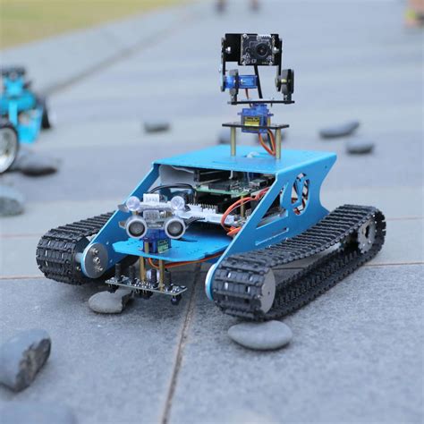 Yahboom Raspberry Pi Tank Car G1 Ai Vision Robot With 2dof Camera Ptz