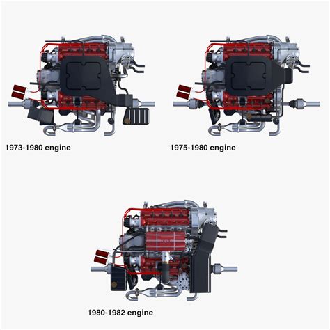 Italian V8 Engine And Internals Pack Model Turbosquid 1867122