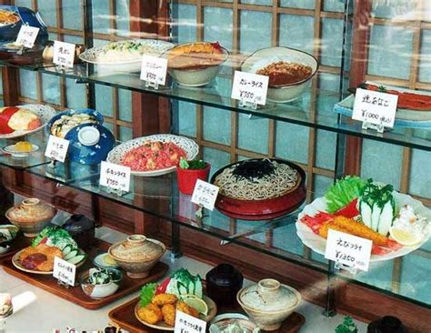 How Japanese Restaurants Have Wax Replicas Of Their Food In The Window