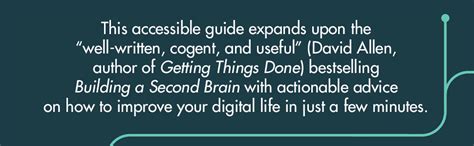 The Para Method Simplify Organize And Master Your