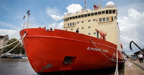 El Rompehielos Almirante Irízar Llegó A Buenos Aires Tras Finalizar La
