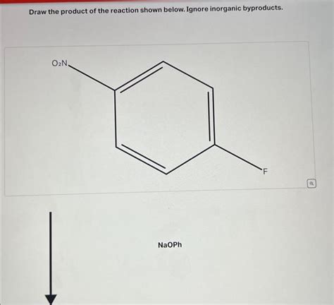 Solved Draw The Product Of The Reaction Shown Below Ignore Chegg