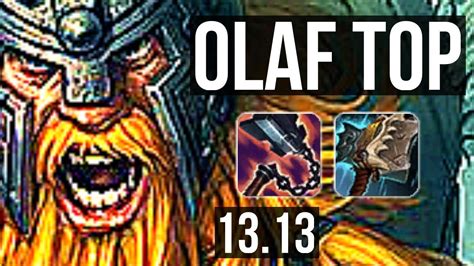 OLAF Vs JAX TOP M Mastery KR Master YouTube