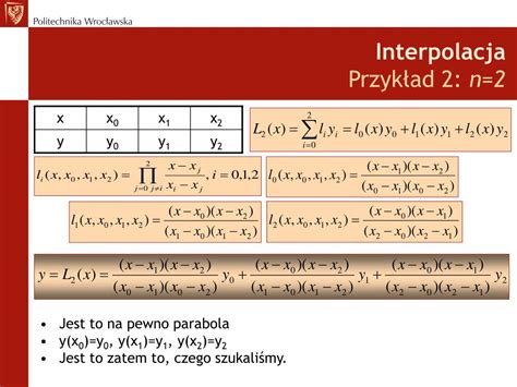Ppt Metody Numeryczne Sowig Wydzia In Ynierii Rodowiska Iii Rok Powerpoint Presentation Id