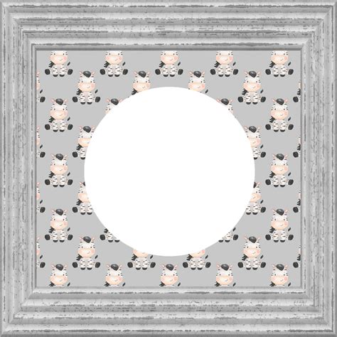 Download Frame Border Zebra Royalty Free Stock Illustration Image