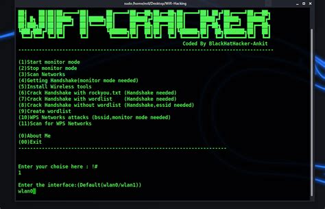 Wifi Hacking Cyber Security Tool For Hacking Wireless Connections Using Built In Kali Tools