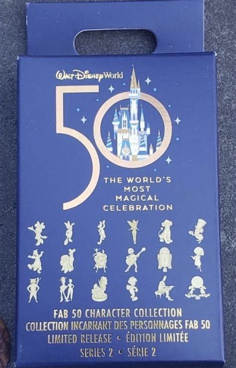 Walt Disney World 50th Anniversary Fab 50 Character Series 2 Mystery